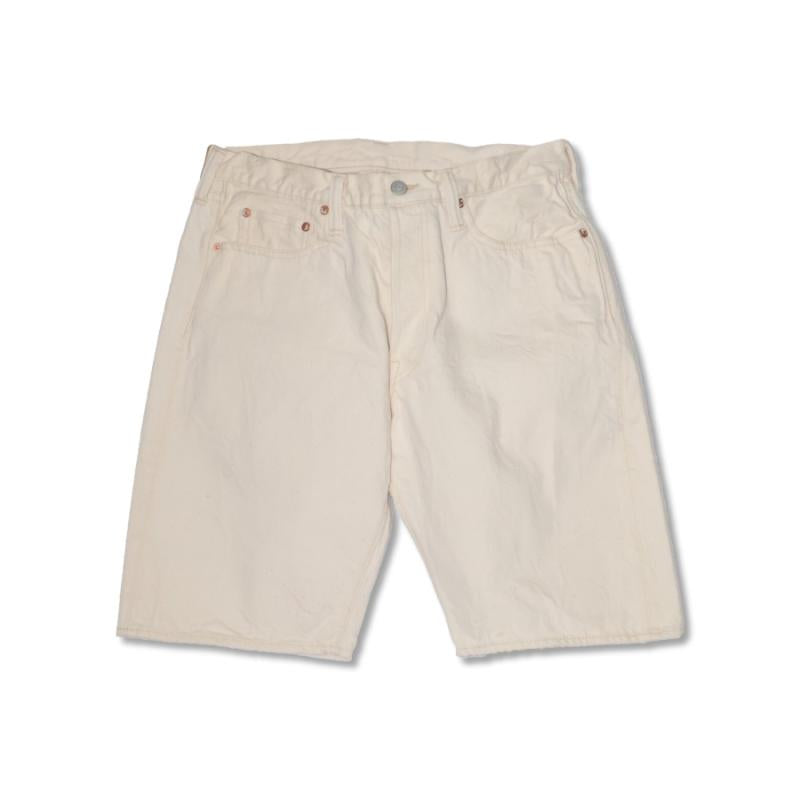 【2025SS】1904EC-25 5 Pocket Ecru Denim Shorts – fullcountjp